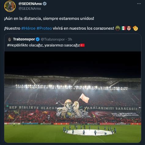 Proteo el perro rescatista que murió en Turquía recibió homenaje del Trabzonspor en la UEFA
