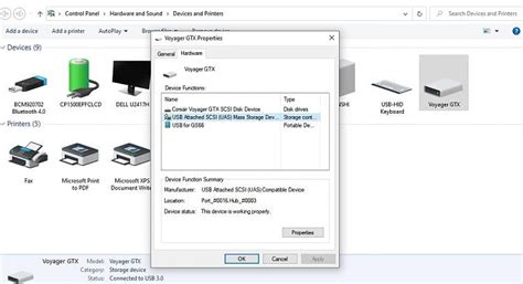 USB Attached SCSI Mass Storage Device Naming Labeling Error Solved