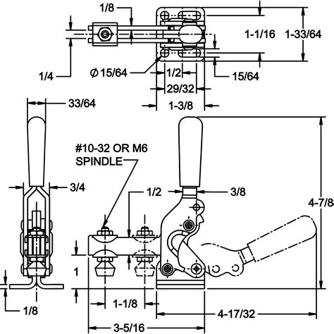 Cl 600 Hctc High Capacity Toggle Clamps Carr Lane