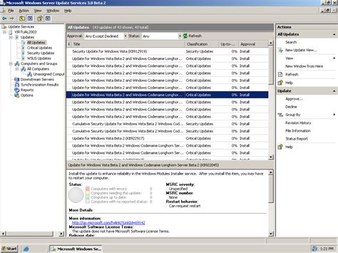Software Update Microsoft Windows Server Update Services Computer Downloads Tweakers
