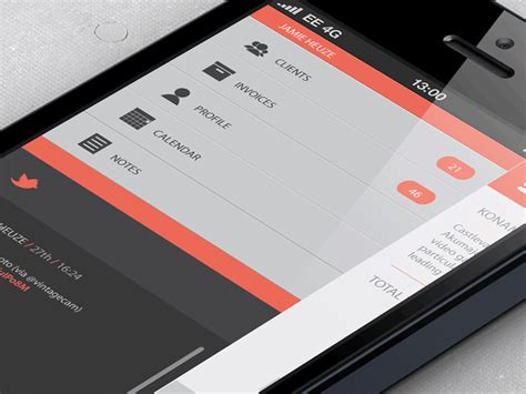 IOS App UI Design Project Animated