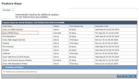 Solved Cisco Proxy Feature License For Wsa Cisco Community