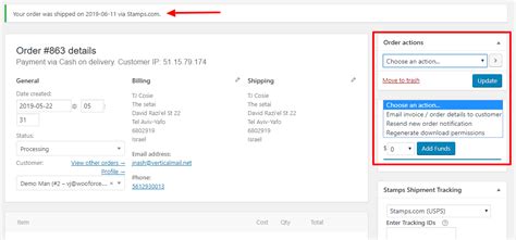 Automatically Send USPS Tracking Number In WooCommerce Order Completion Emails ELEXtensions