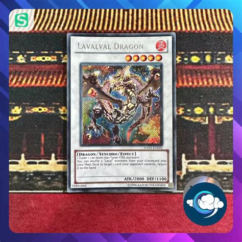 Thẻ Bài Yugioh Ha05 En022 Lavalval Dragon Scr Shopee Việt Nam