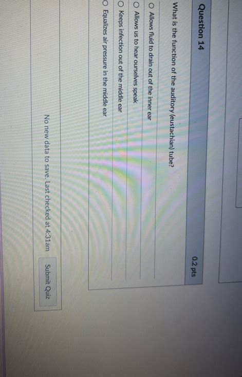 Solved Question Pts What Is The Function Of The Au