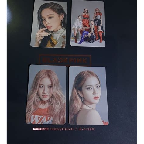 Jual SHARING BLACKPINK X SAMSUNG Galaxy Friend Photocard PC Shopee