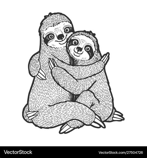 Couples Hugging Sketches