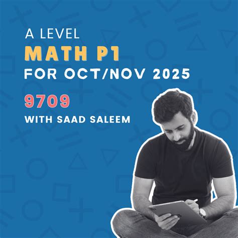 A Level Math P1 Octnov 2025 Mathlete By Saad
