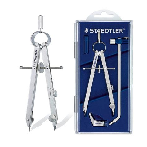 Compas De Precisión Mars Staedtler 551 Con Brazo Extensible Partte