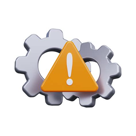 Ajustes Error Icono 3d Hacer 22451234 Png