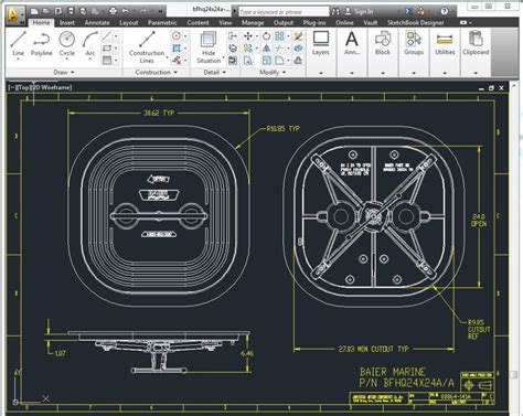 Cut Out Dimensions Baier Marine