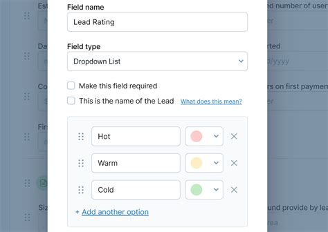 product update color coded dropdown and checkbox options lacrm blog