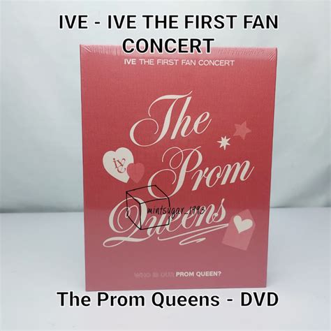 Jual Ready Sealed Ive Ive The First Fan Concert The Prom Queens