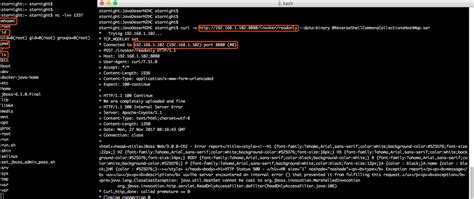 JBOSSAS 5 x 6 x 反序列化命令执行漏洞 CVE 2017 12149 starnight cyber 博客园