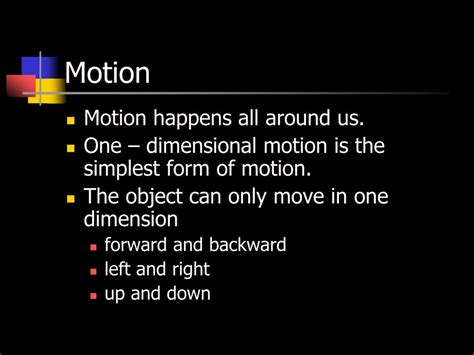 Ppt Chapter 2 Section 1 1 Dimensional Kinematics Powerpoint