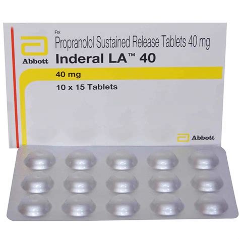 Propranolol 40 Mg Tablets At ₹ 100stripe In Nagpur Id 2853730238648
