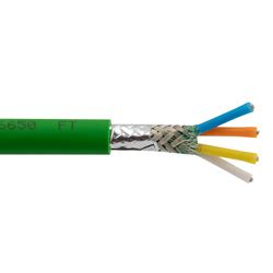 Profinet Category 5e Bulk Cable SF UTP Double Shielded Two Pair