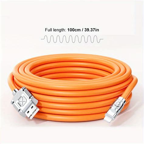 Metal Head Data Cable Fast Charging Cable Temu New Zealand