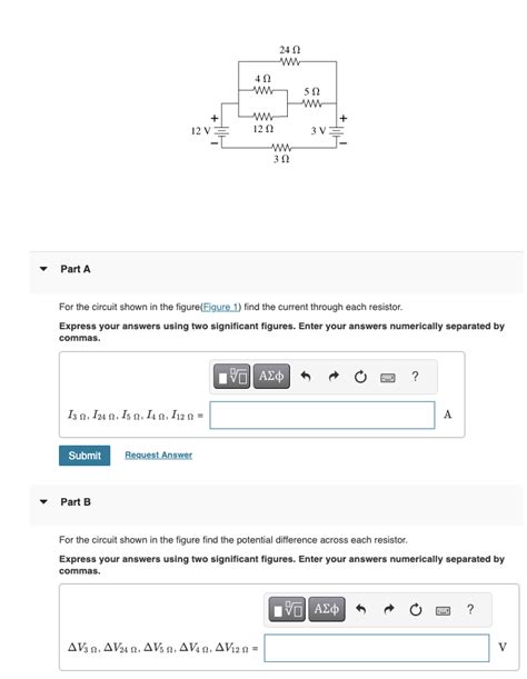 solved part afor the circuit shown in the figure figure 1