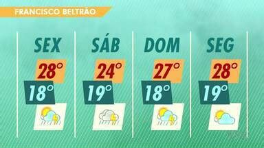 Assistir Boa Noite Paraná Foz do Iguaçu Confira como vai ficar o