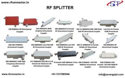 Rf Splitter For Abc At ₹ 2000 In New Delhi Id 2853704360897