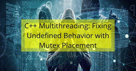C Multithreading Fixing Undefined Behavior With Mutex Placement