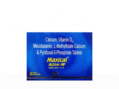 Buy Maxical Active Nf Tablet Online At Best Price Clinikally