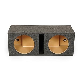 Q Power Chuchero Dual Pre Loaded 10 Inch Speaker Sub Box Enclosure