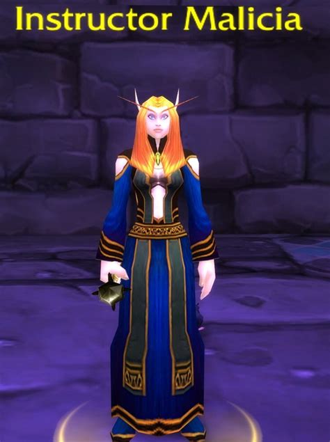 Instructor Malicia Classic Wowpedia Your Wiki Guide To The World