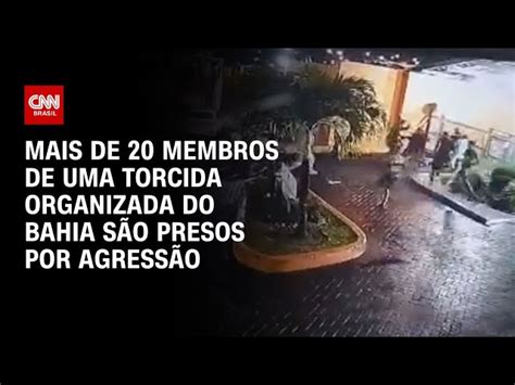 Mais de 20 integrantes de torcida organizada do Bahia são presos por