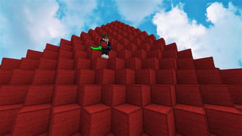 Largest Bed Defence In Bedwars Mcpe Bedwars Nethergames Bedwars