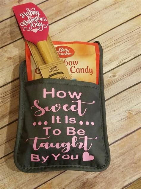 Teacher Pot Holderteacher Valentines Day Thow Sweet It Is To Be