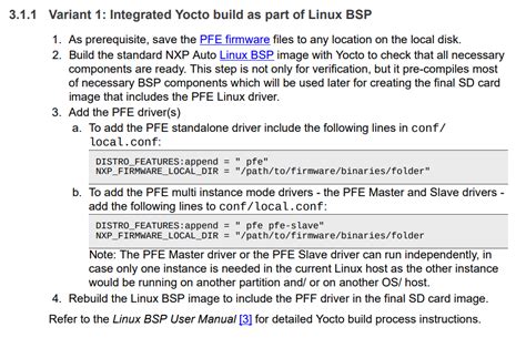 solved how to enable pfe devices and download the pfe related files on