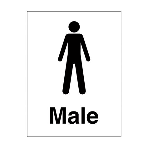 Male Bathroom Sign Png