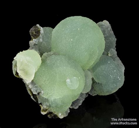 Prehnite On Epidote BALLS 20 Diakon Mali Mineral Specimen
