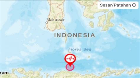BMKG Catat Ruten Kabupaten Manggarai NTT Diguncang Gempa Tiga Kali