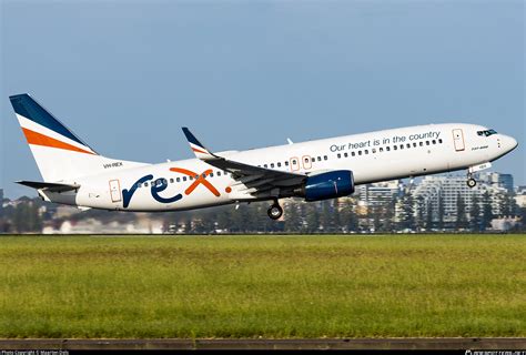 Vh Rex Rex Airlines Boeing 737 8fe Wl Photo By Maarten Dols Id 1547069