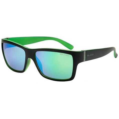 Bloc Sunglasses Riser Xg1 Green Sub 32 Ski Clothing Hire