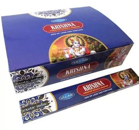 Kit De Incienso Massala Krishna Attractive Wellness 3 Unidades