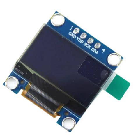 096 Inch Blue Oled Display Module Spii2c 4pin Power Diode Modules