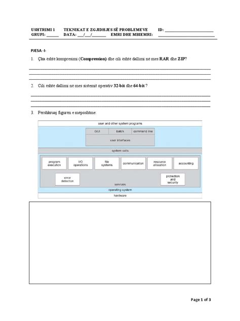Ushtrimi 1 Pdf Command Line Interface Computer File