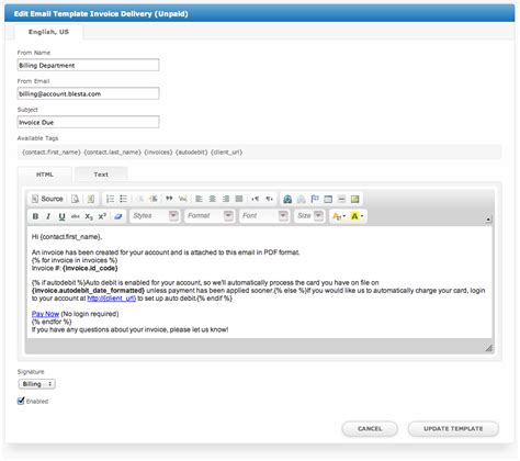Creative Email Template Invoice Attached For Ms Word By Email Template Invoice Attached