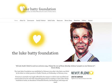 Lukebattyfoundationwebsite The Echo