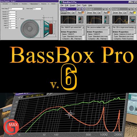 Bassbox Pro 6 ออกแบบตู้ลำโพง คำนวณขนาดตู้ลำโพง Shopee Thailand
