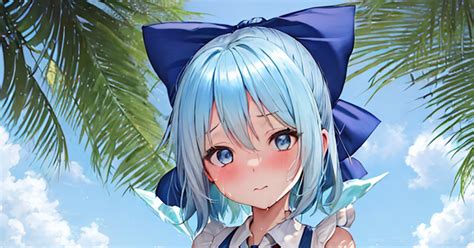 チルノ 水着チルノ① Ryylllのイラスト Pixiv