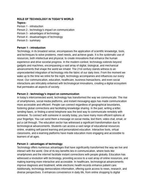 role of technology in today s world pdf electronic health record