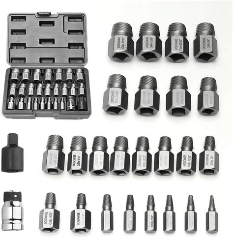 Jiogowise Pcs Damaged Screw Extractor Set And Drive