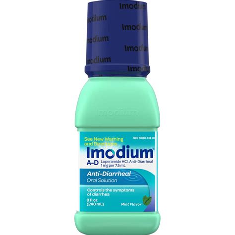 Anti Diarrheal Imodium® A D 1 Mg Strength Liquid Suprememed