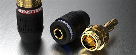 Amazon Monster XP QuickLock Self Crimping Banana Plugs For Speaker