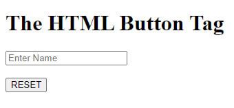HTML Button Tag - myprograming